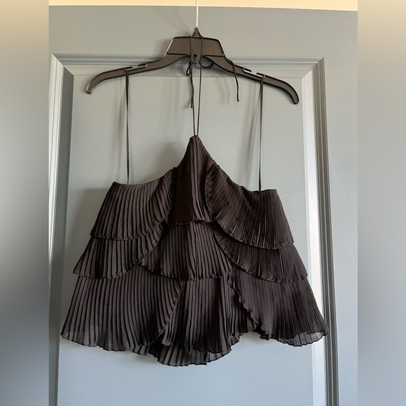 Zara | Tops | Zara Layered Halter Neck Top | Poshmark